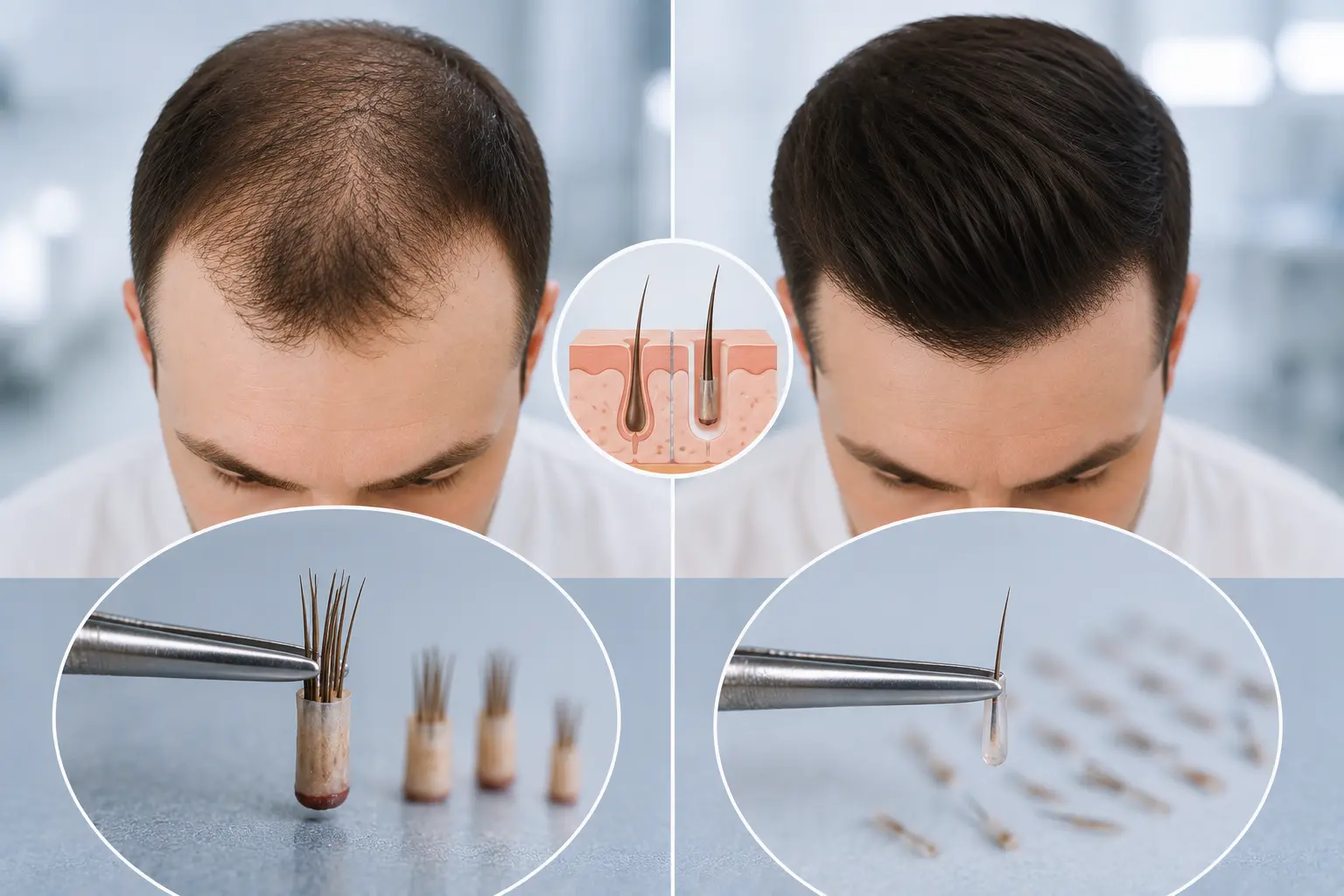 Hair Transplant on Crown: Everything You Need to Know